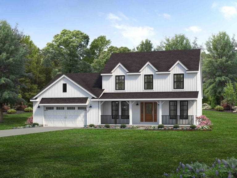 Floor Plans: Custom Built Homes With 2 Car Garages - Wayne Homes