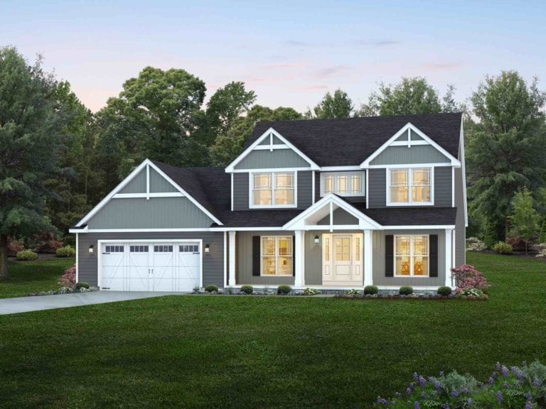 Floor Plans: Custom Built Homes With 2 Car Garages - Wayne Homes
