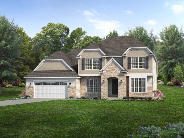 Floor Plans: Custom Built Homes With 2 Car Garages - Wayne Homes