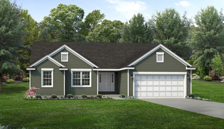 Floor Plans: Custom Built Homes With 2 Car Garages - Wayne Homes