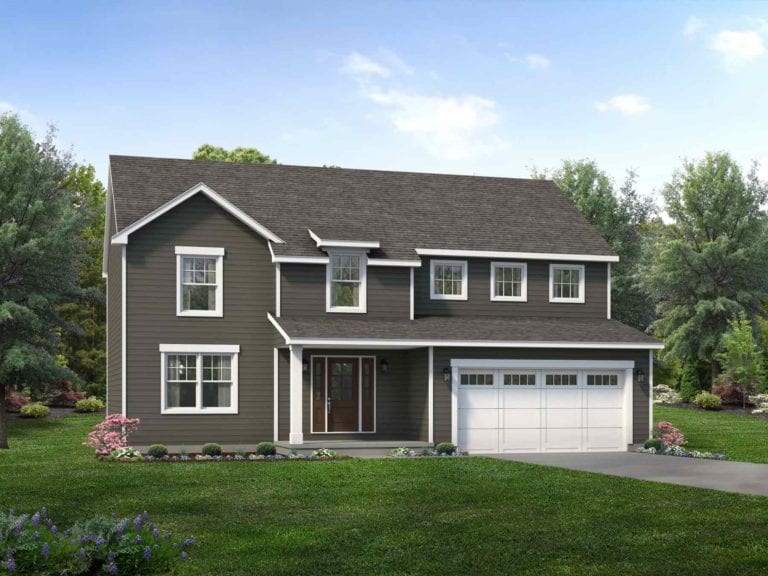 Floor Plans: Custom Built Homes With 2 Car Garages - Wayne Homes
