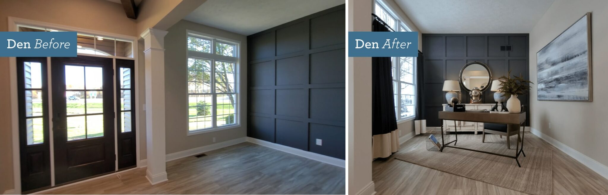 Before and After: The Alexandria Model Home - Wayne Homes