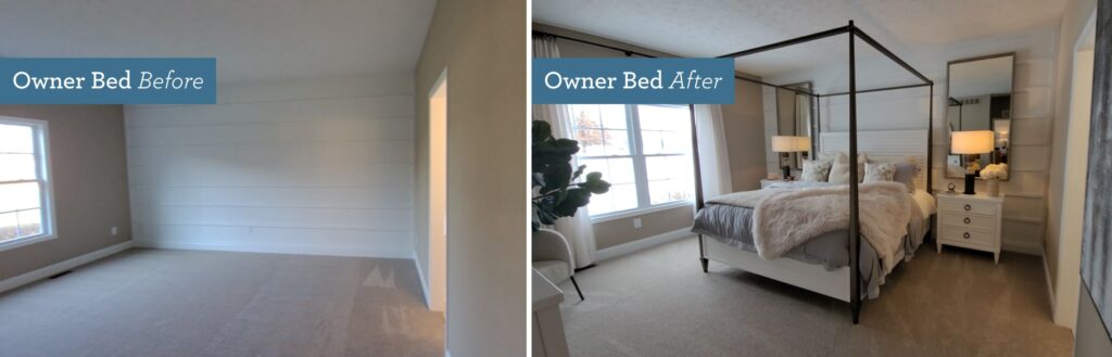 Before and After: The Alexandria Model Home - Wayne Homes