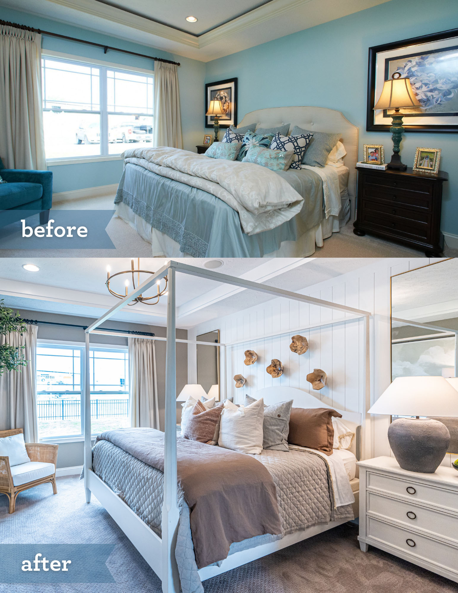Before & After: Belmont Covington Model Home - Wayne Homes Blog