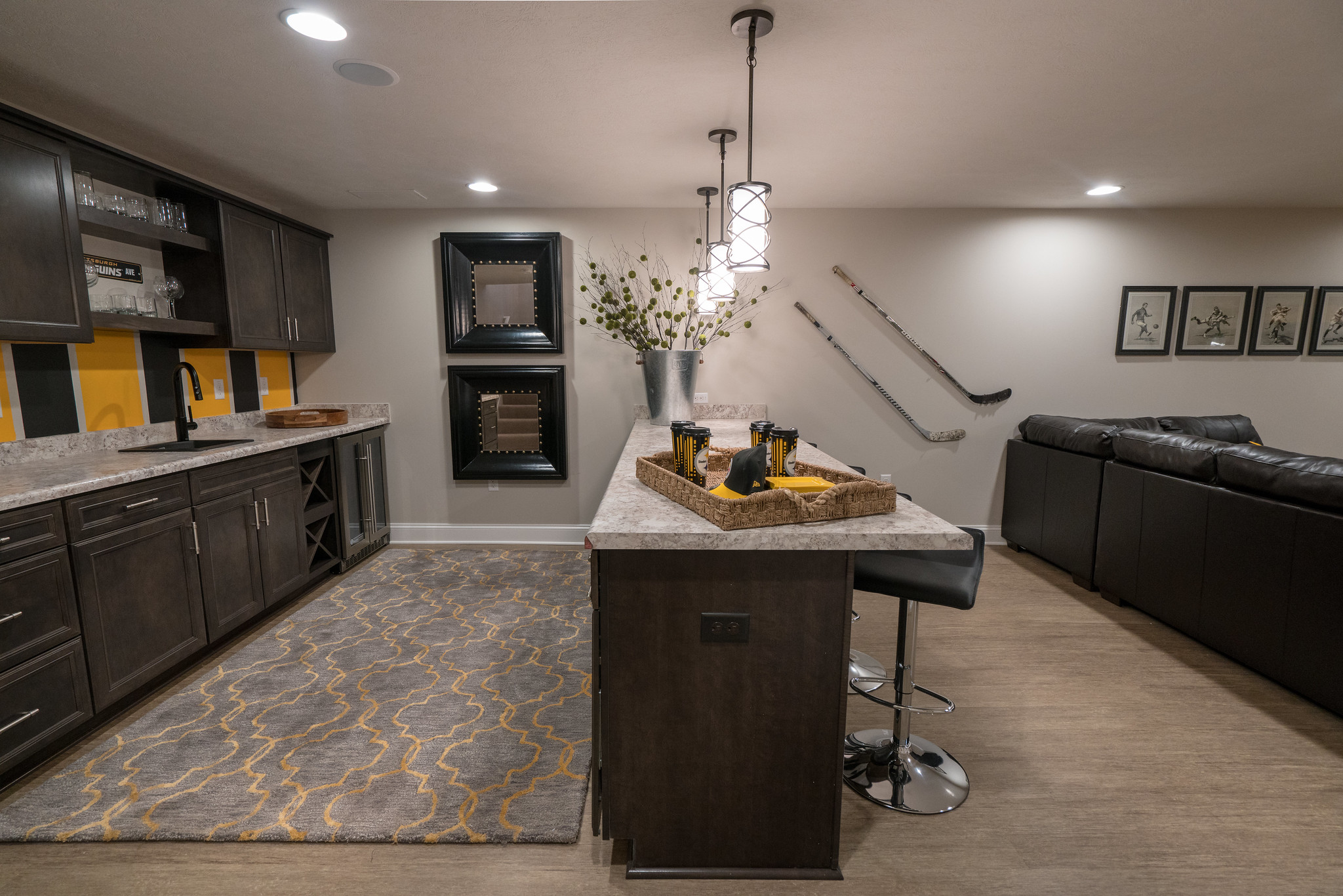 Create the Perfect Party Space for Football Season - Wayne Homes